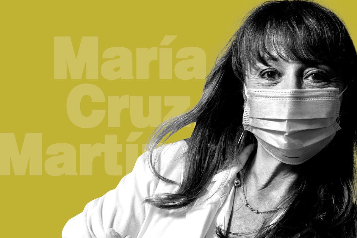 María Cruz Martín: “No podemos permitir que los pacientes con covid ...