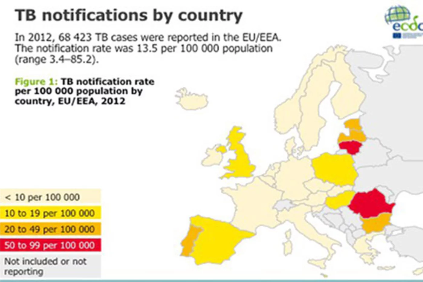 Menos casos de tuberculosis en España | DiarioMedico