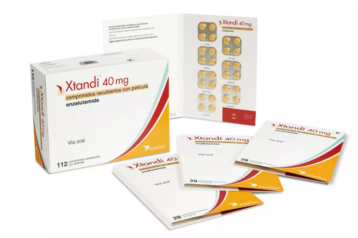 Nueva formulación de 'Xtandi 40 mg' en comprimidos recubiertos de ...